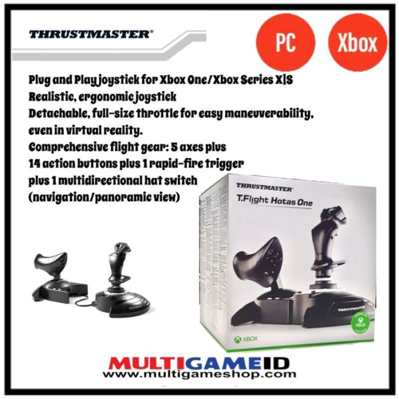 Promo Thrustmaster T-Flight Hotas One Diskon 17% di Seller Gadget ...