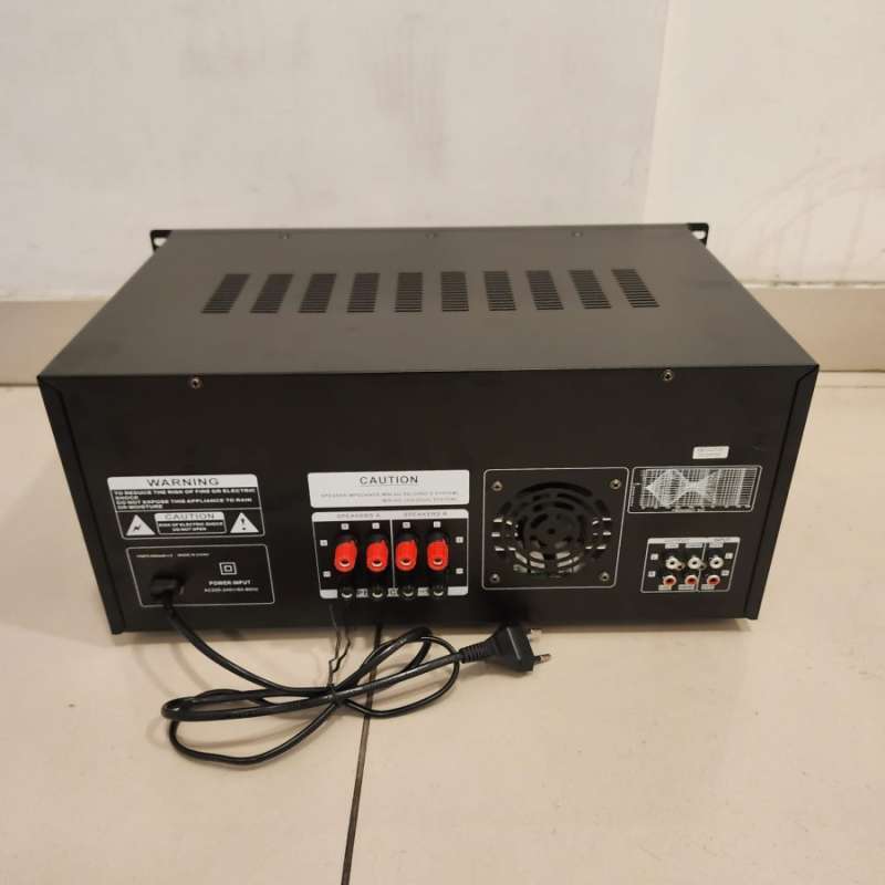 Promo Power Mixer Firstclass Fc A4600dsp Effects Vocal 99 Dsp Digital ...