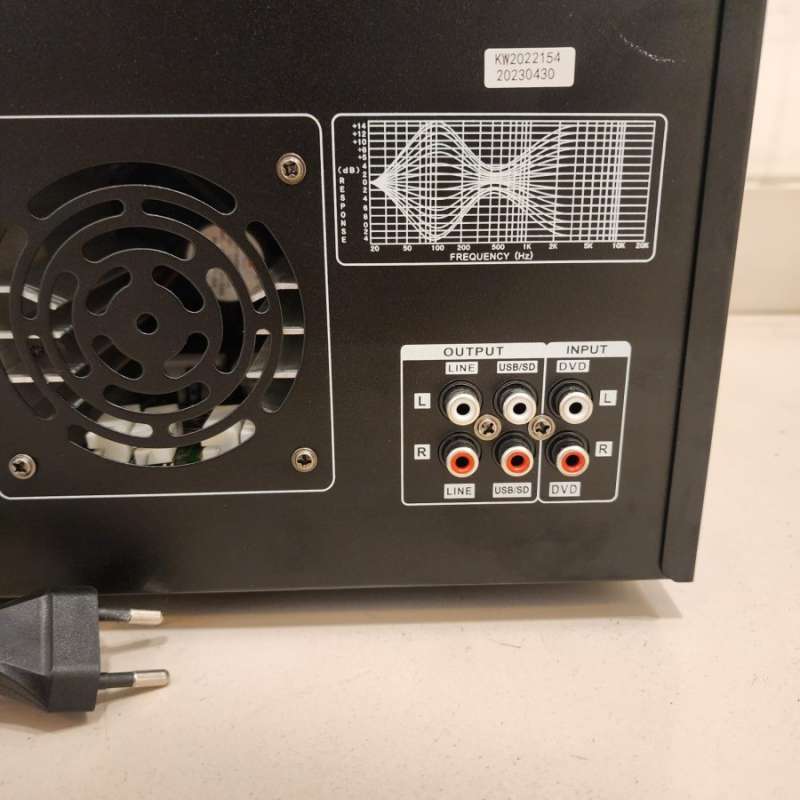 Promo Power Mixer Firstclass Fc A4600dsp Effects Vocal 99 Dsp Digital ...