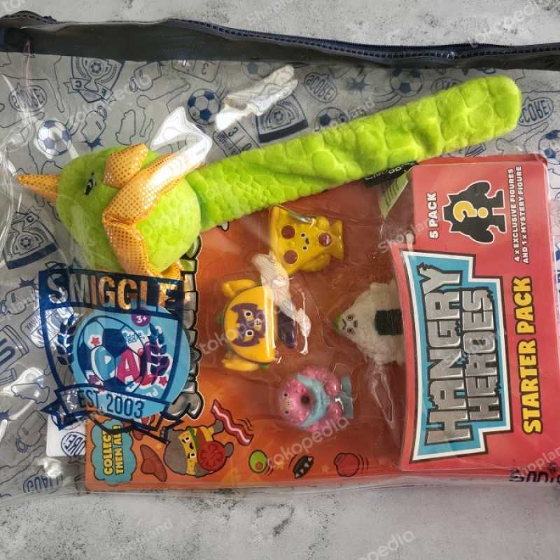 Promo Smiggle hangry heroes starter pack snack attackers pen figure ...