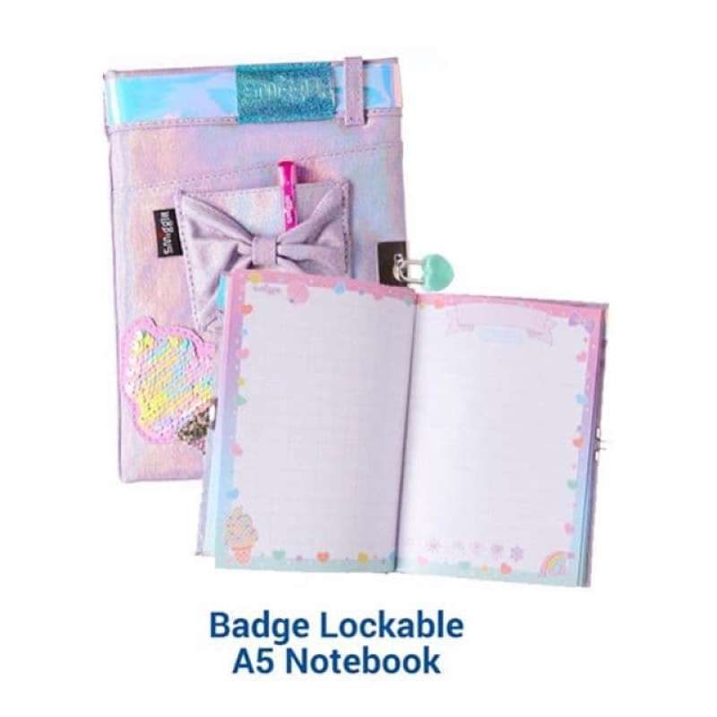 Jual Smiggle Badge Lockable Journal di Seller Mahanani Store 4 - Cikoko ...