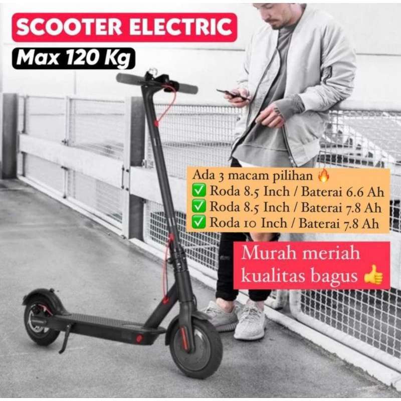 Jual Scooter Electric Dewasa Skuter Listrik Otoped di Seller ...