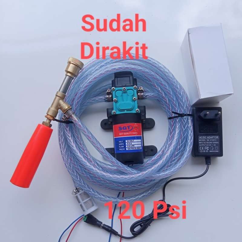 Promo Alat Steam Pompa Dc Set Mesin Cuci Ac Motor Mobil Steam Power ...