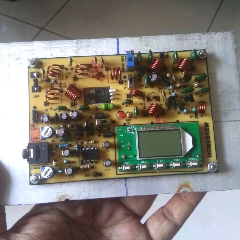 Jual PEMANCAR FM STEREO DSP - PLL FM STEREO DSP - EXCITER FM STEREO DSP P.O +/- 5 WATT di Seller ...