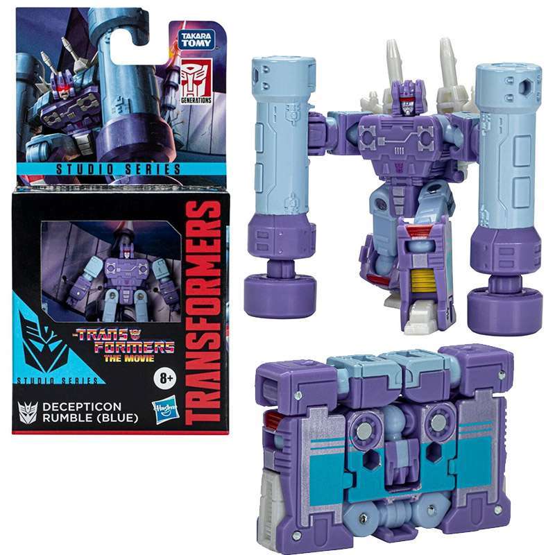 Jual Hasbro Transformers The Movie Core Class Decepticon Rumble Blue Di ...