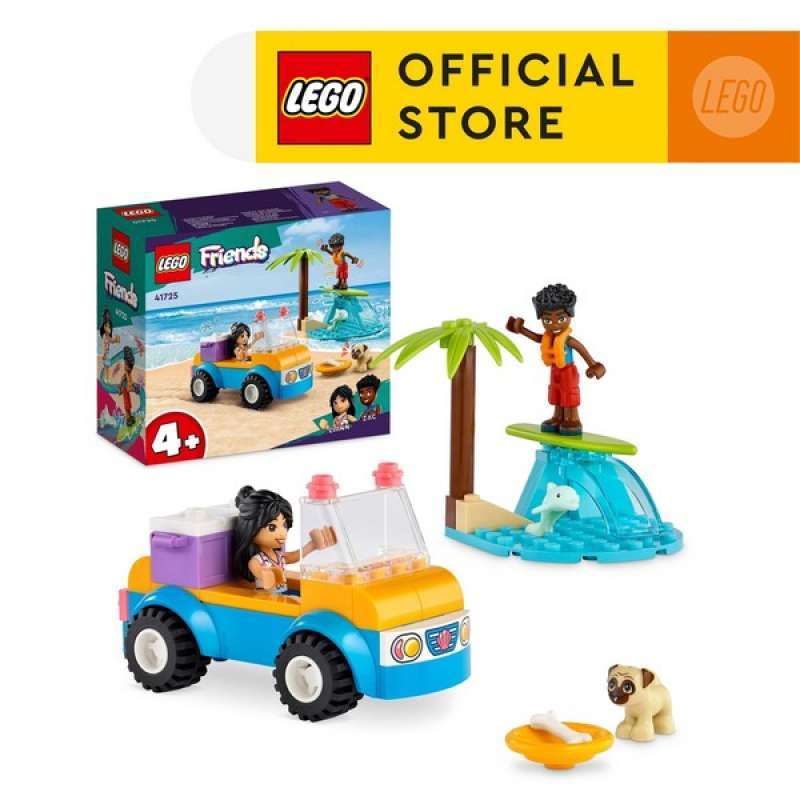 Promo Lego Friends 41725 Beach Buggy Fun Building Toy Set (61 Pieces ...