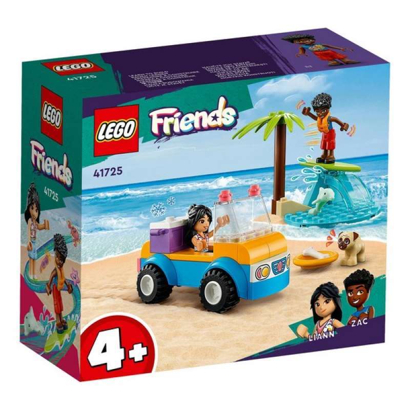 Promo Lego Friends 41725 Beach Buggy Fun Building Toy Set (61 Pieces ...