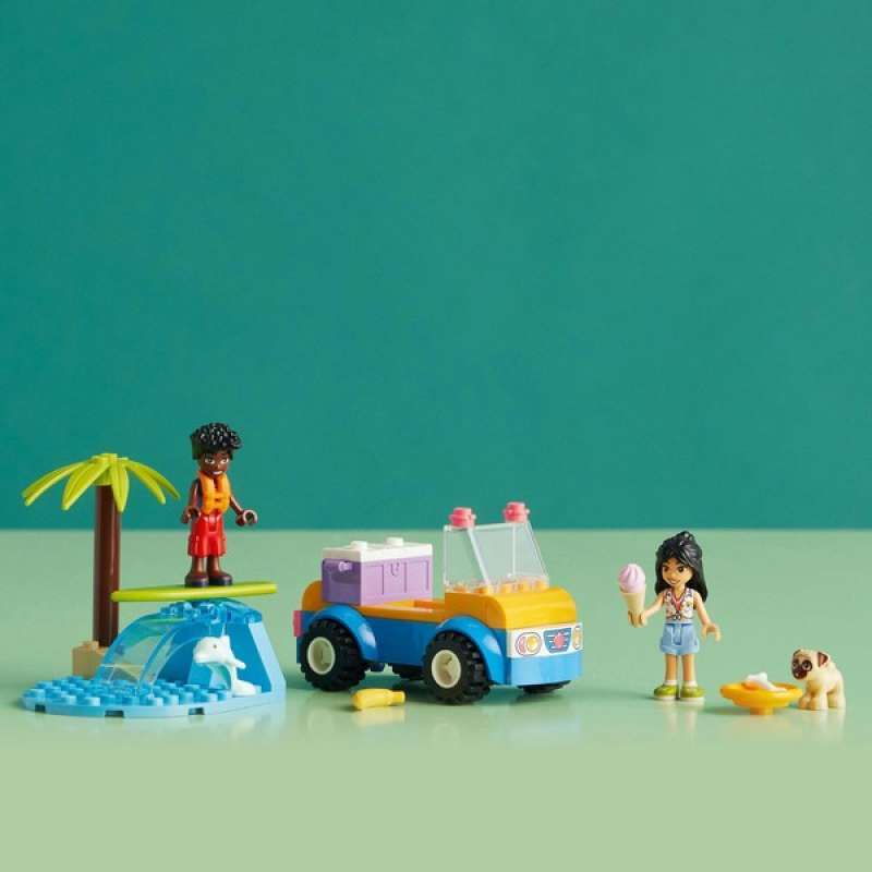 Promo Lego Friends 41725 Beach Buggy Fun Building Toy Set (61 Pieces ...