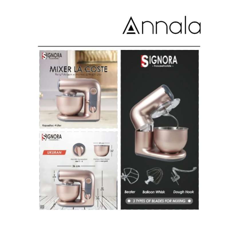 Promo Mixer Signora La Coste Mixer Lacoste Mixer Kue Mixer Roti Mixer ...
