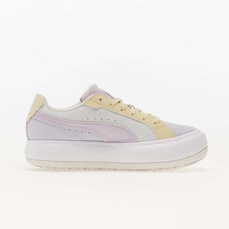 Jual Sepatu Sneakers Puma Suede Mayu Raw Wns Ice Flow-puma White-n ...