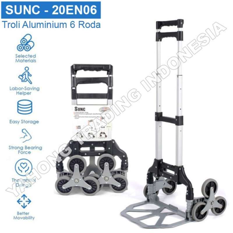 Jual Trolley Lipat Roda Trolly Troli Lipat Aluminium Bisa Naik Tangga ...