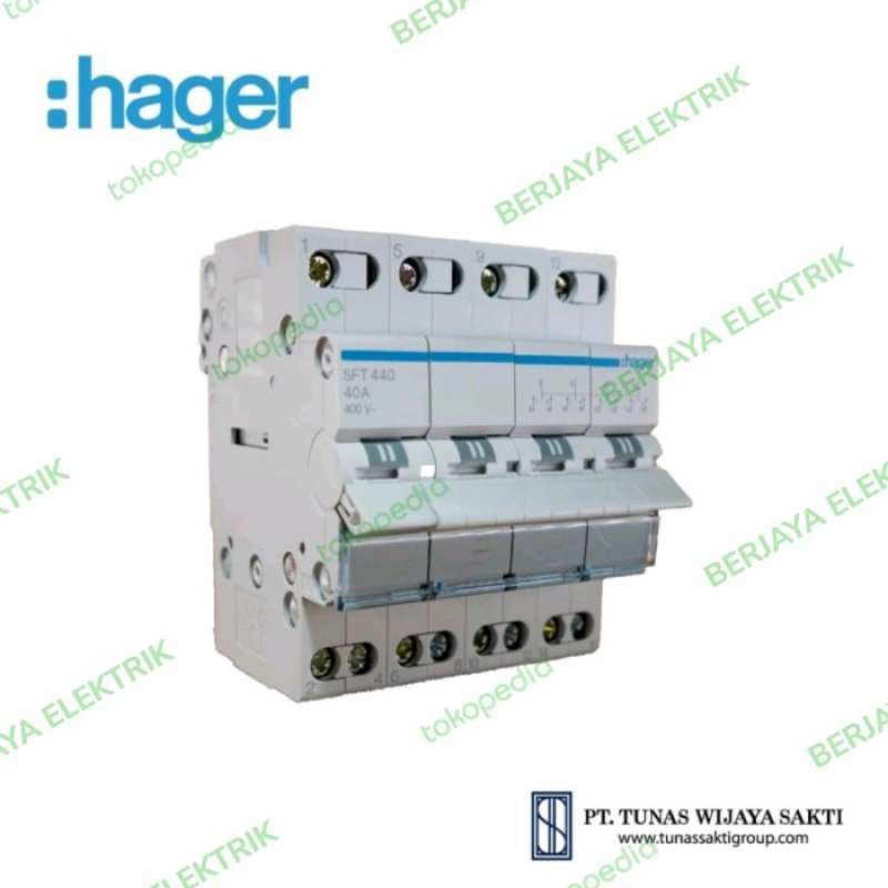 Promo HAGER SFT440 COS 4P 40A Change Over Switch Diskon 23% di Seller ...