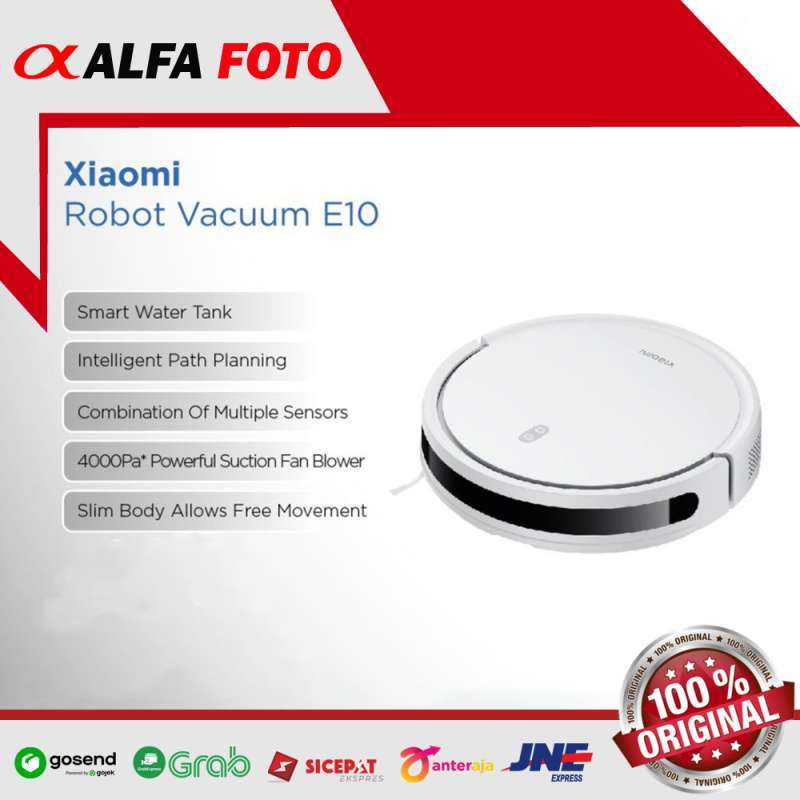 Jual XIAOMI MI VACUUM ROBOT CLEANER E10 2in1 SWEEPING + MOPPING PEL ...