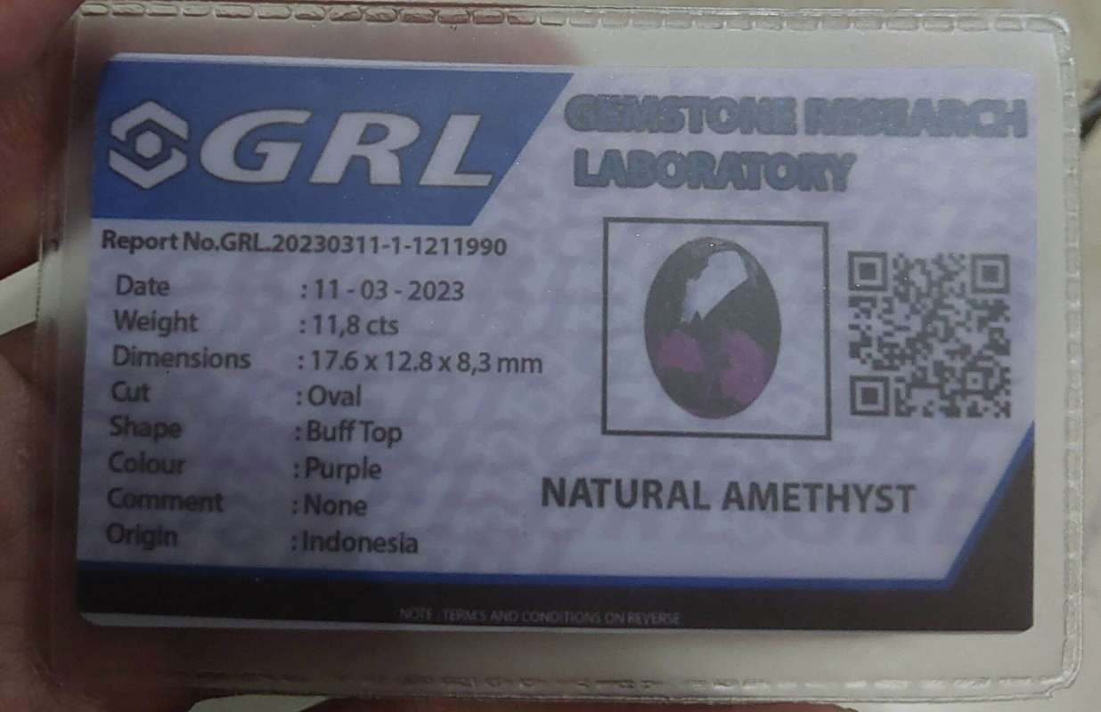 Promo Batu permata kecubung bungur Ring hitam beserta memo - 12 Diskon ...