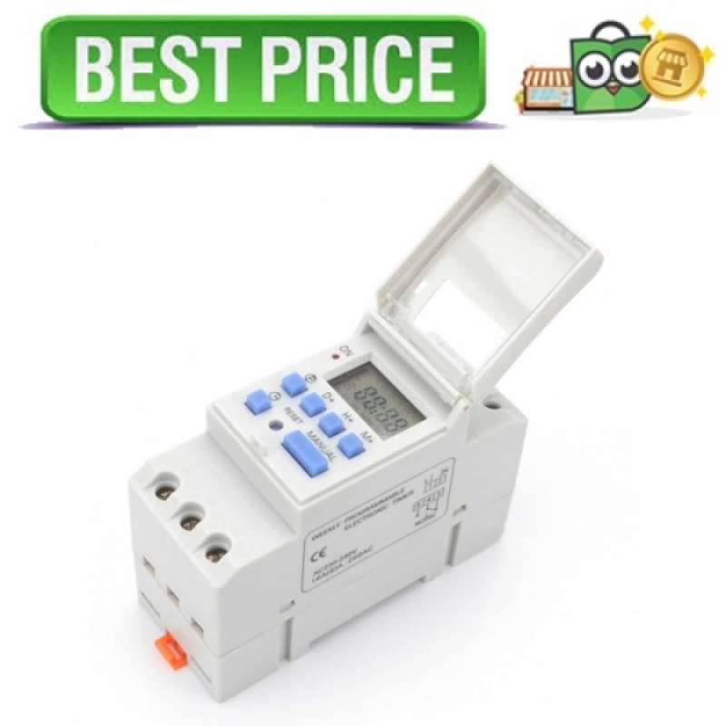 Promo Taffware Timer Programmable Time Switch Relay 16a 220v 2000w