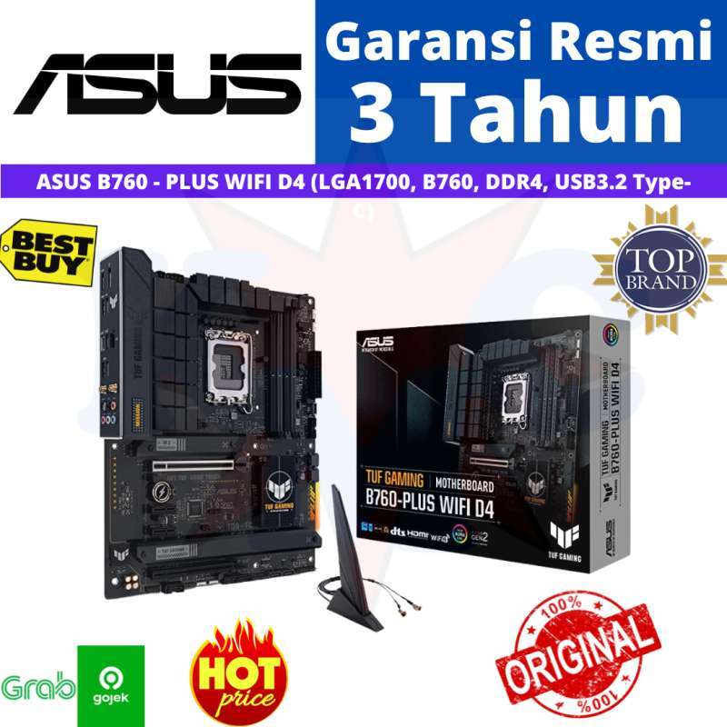 Jual Asus Tuf Gaming B760 Plus Wifi D4 B760 Plus Intel B760 Lga 1700