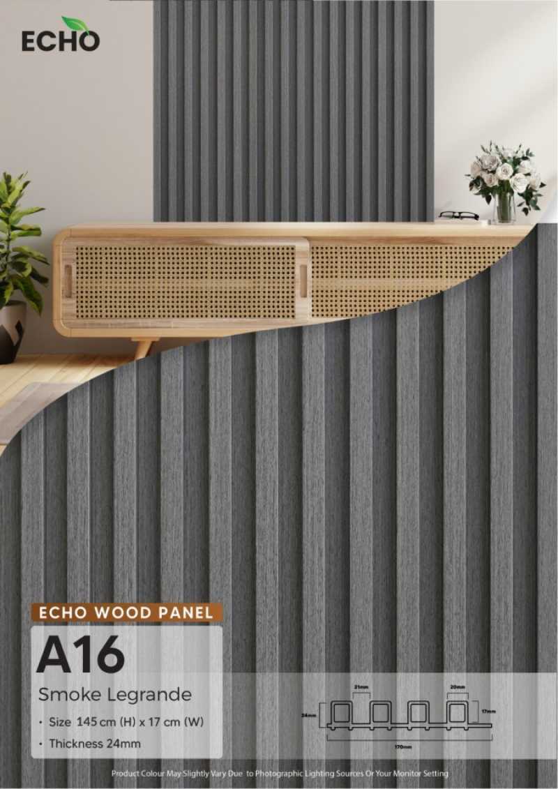 Promo WallPanel PVC Kisi Kisi Vertical / Wall Panel Dinding / Wood ...