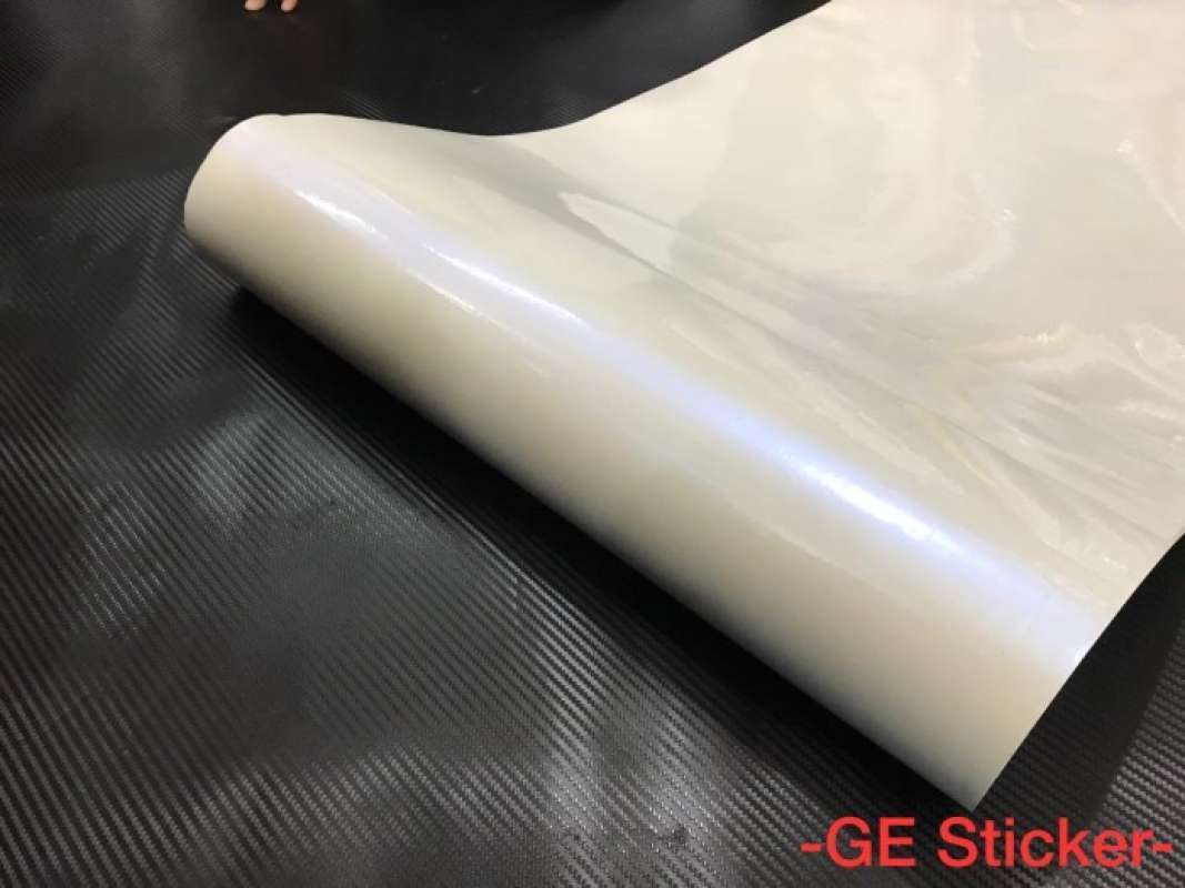 Jual Sticker / Stiker Vinyl Pearl White Putih Mutiara 50cm X 50cm Di ...