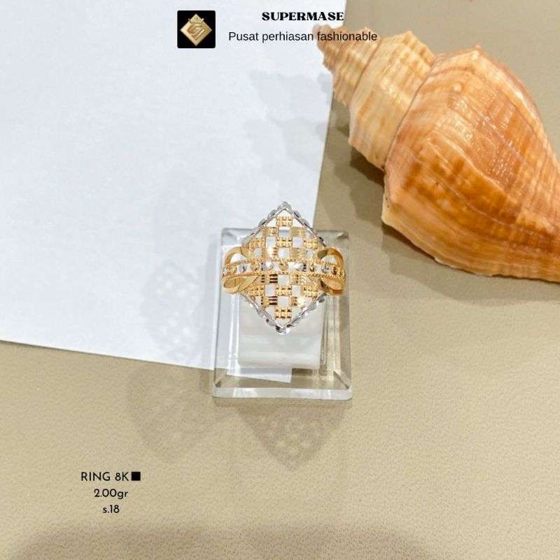 Jual Cincin Var Krawangan Warna1705 Di Seller Toko Emas Supermase ...