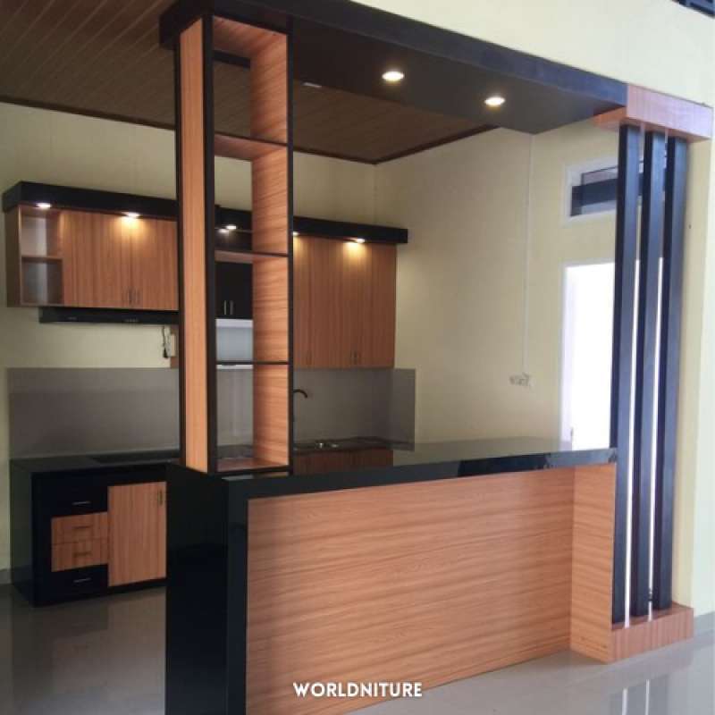 Promo Worldniture Goode Meja Bar Mini Bar Minimalis Modern Full Set 120 ...
