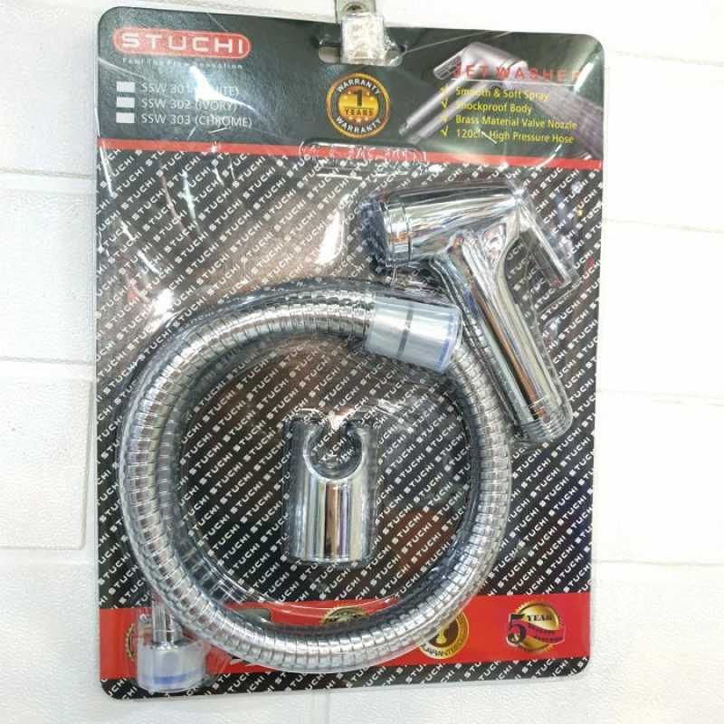 Promo Stuchi Ssw303 Chrome Jet Shower Toilet Shower Cebok Jet Spray ...