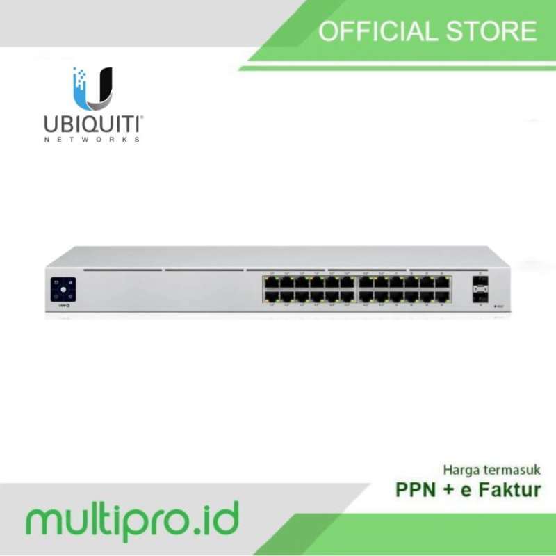 Jual Ubiquiti Usw-pro-24 L3 Switch (24) Gbe Rj45 Ports And (2) 10g Sfp+ ...