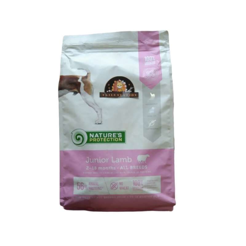 Promo Dog Food Natures Protection Junior Adult Dog 7.5Kg Lamb Chicken ...
