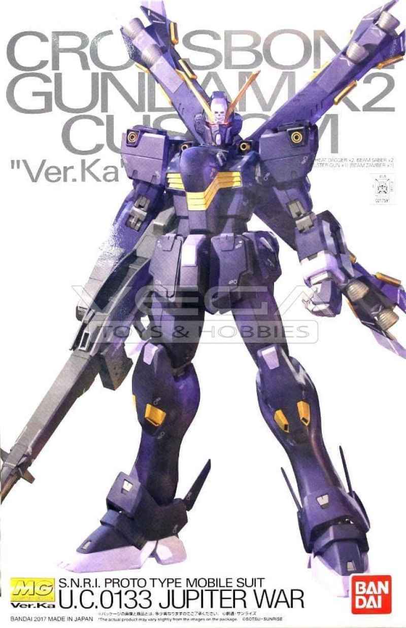 Jual Bandai Gundam MG Crossbone Gundam X2 Custom Ver Ka di Seller ...