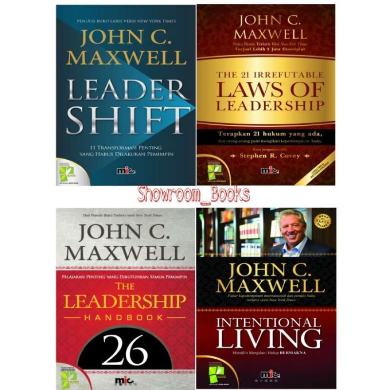 Promo Buku John C Maxwell Leadershift Laws Of Leadership Intentional ...