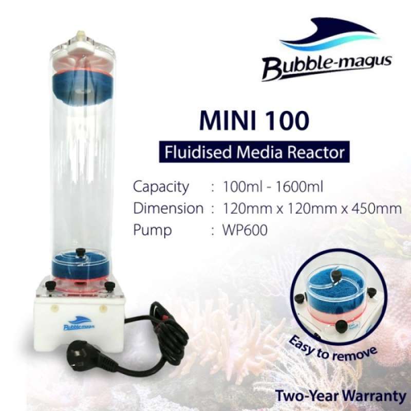 Promo Bubble Magus Mini 100 Fluidised Media Reactor Diskon 33% di ...