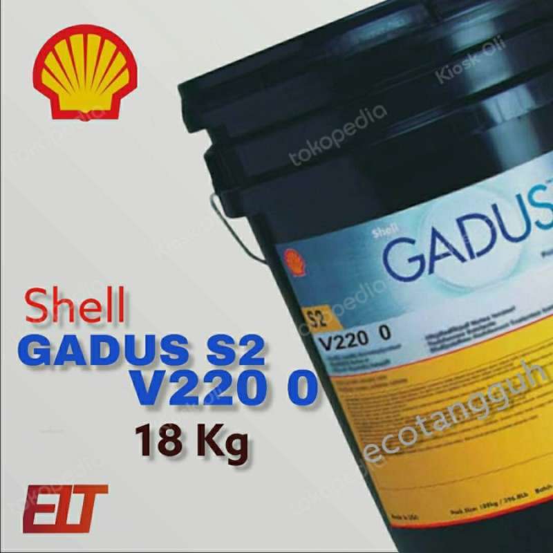 Promo Grease Lithium Shell Gadus S2 V220 0 Grease NLGI 0 isi 18 KG ...