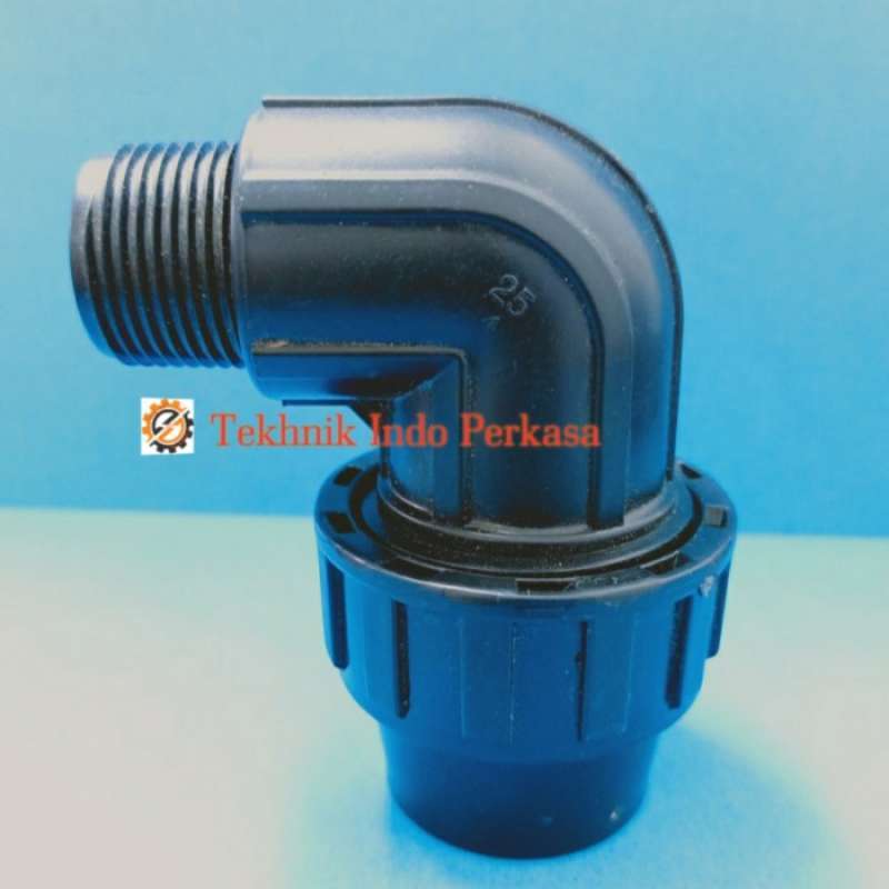 Jual Male Thread Elbow Hdpe 63Mm X 2 Inch / Elbow Drat Luar Hdpe di ...