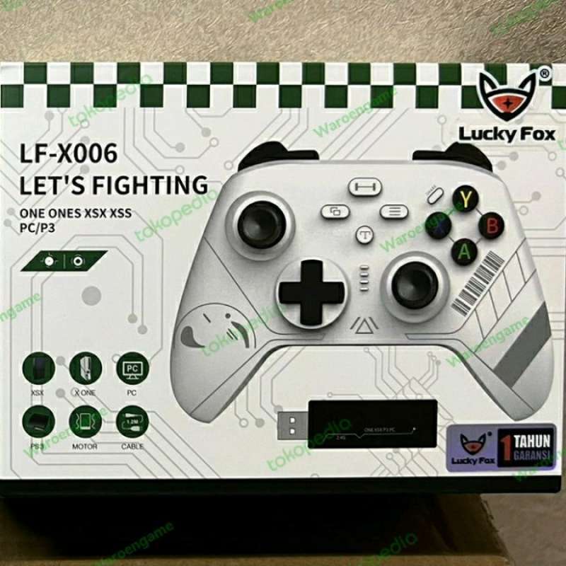 Promo Lucky Fox Wireless Controller Stick / Xbox Series S / Pc / Ps3 ...