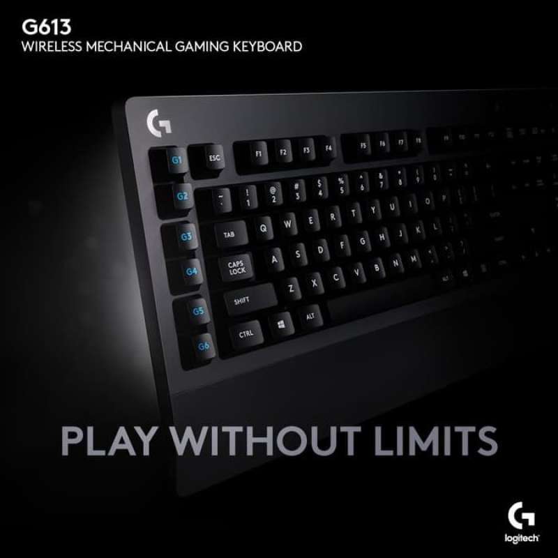 Promo Logitech G613 Wireless Mechanical Gaming Keyboard Diskon 17% di Seller Mahanani Store 1 ...