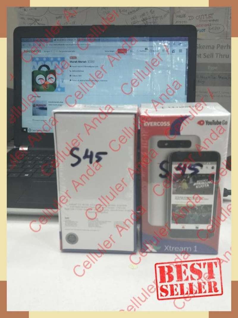 Promo Evercoss S45 Xtream 1 Ram 1/8 Garansi Resmi Diskon 17% di Seller ...