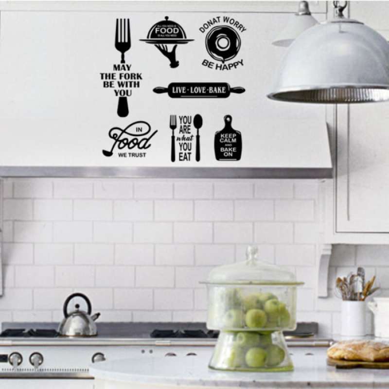 Promo Wall Cutting Sticker World Map Peta Dunia Stiker Dinding Kantor ...