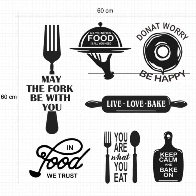 Promo Wall Cutting Sticker World Map Peta Dunia Stiker Dinding Kantor ...