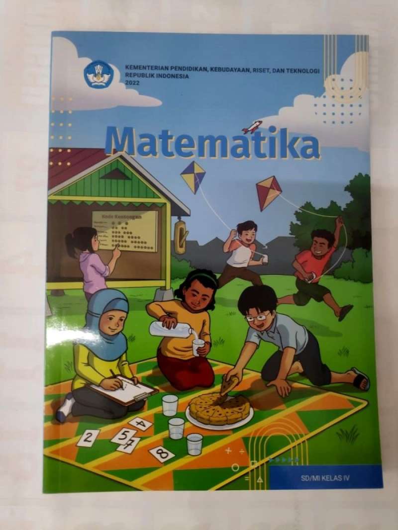 Promo Buku Matematika Kelas 4 SD Kurikulum Merdeka Revisi 2022 Terbaru Diskon 23% di Seller ILVA ...