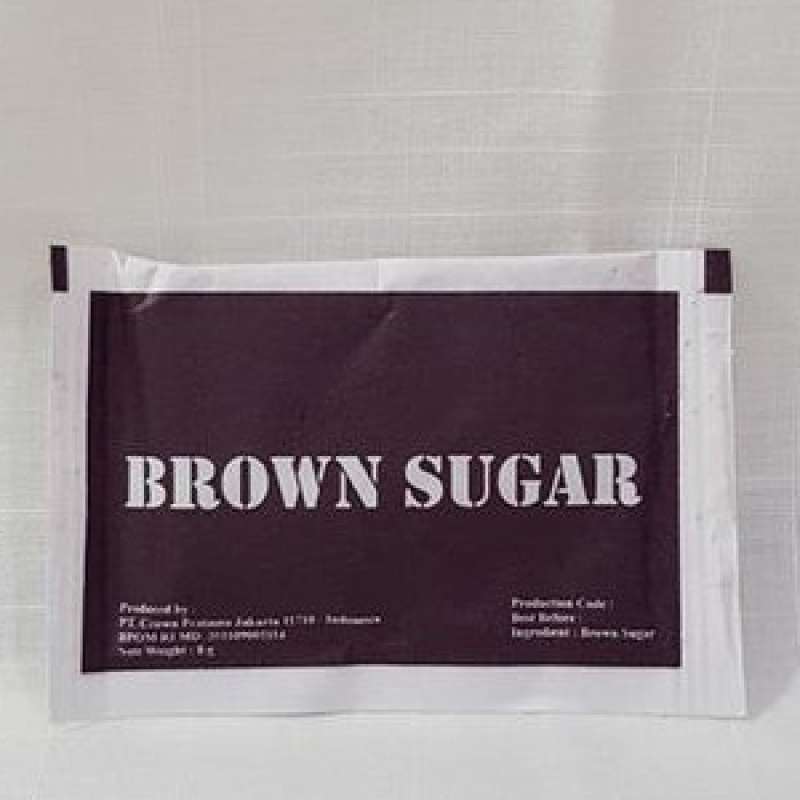 Promo Gula Sachet Hotel Kafe / White Sugar / Brown Sugar (Repack 50pcs ...