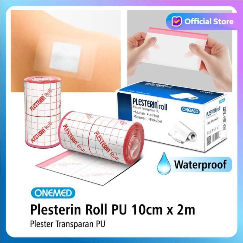 Jual Onemed - Plester Luka Plesterin Roll Pu Transparan Anti Air One Med Di Seller Inti Medika ...