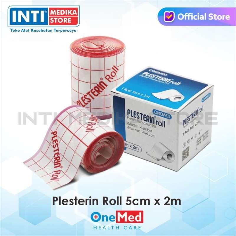 Jual Onemed - Plester Luka Plesterin Roll Pu Transparan Anti Air One ...