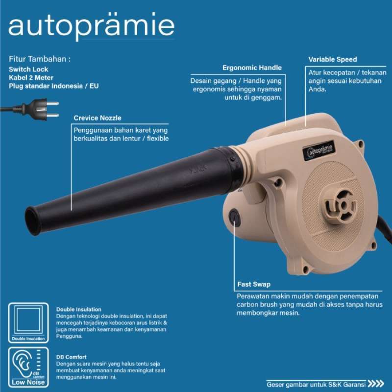 Promo Mesin Blower Tangan / Hand Blower Autopramie / Mesin Peniup Debu ...