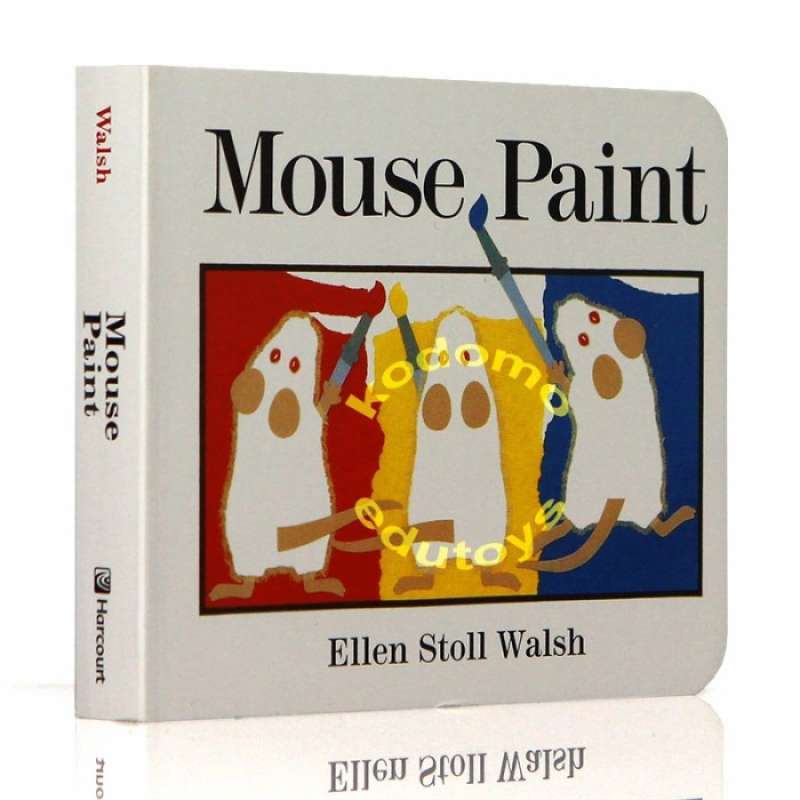 Promo Mouse Paint ( Board Book ) By Ellen Stoll Walsh, Buku Import Anak ...