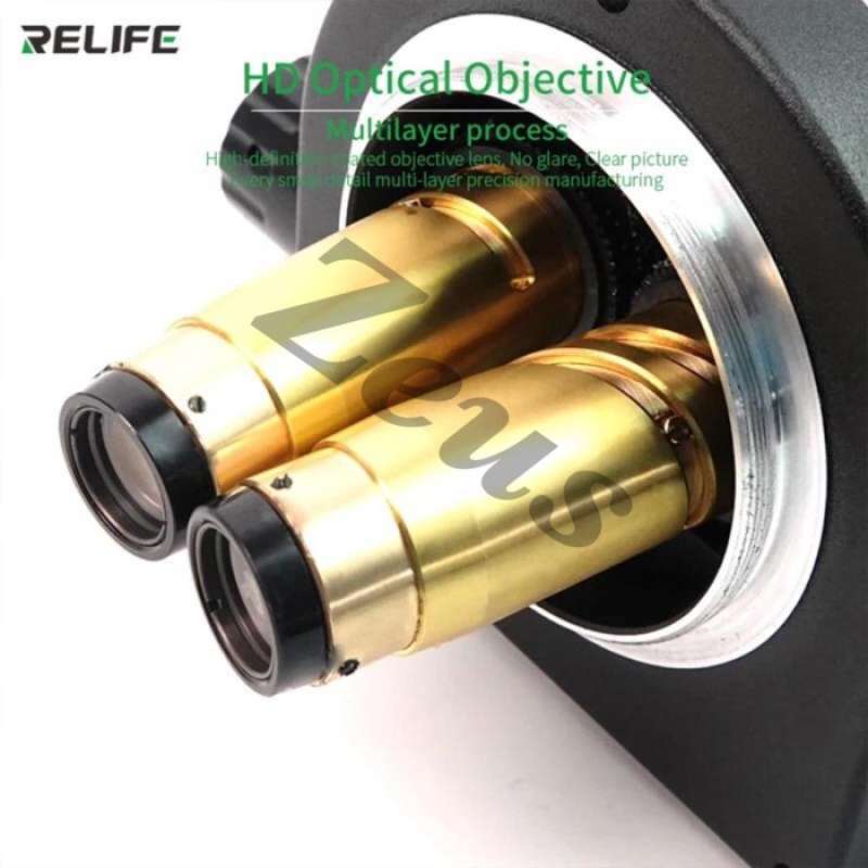 Jual Tools - Microscope Binocular Relife Rl-m3 Zoom Stereo + Led Lamp ...