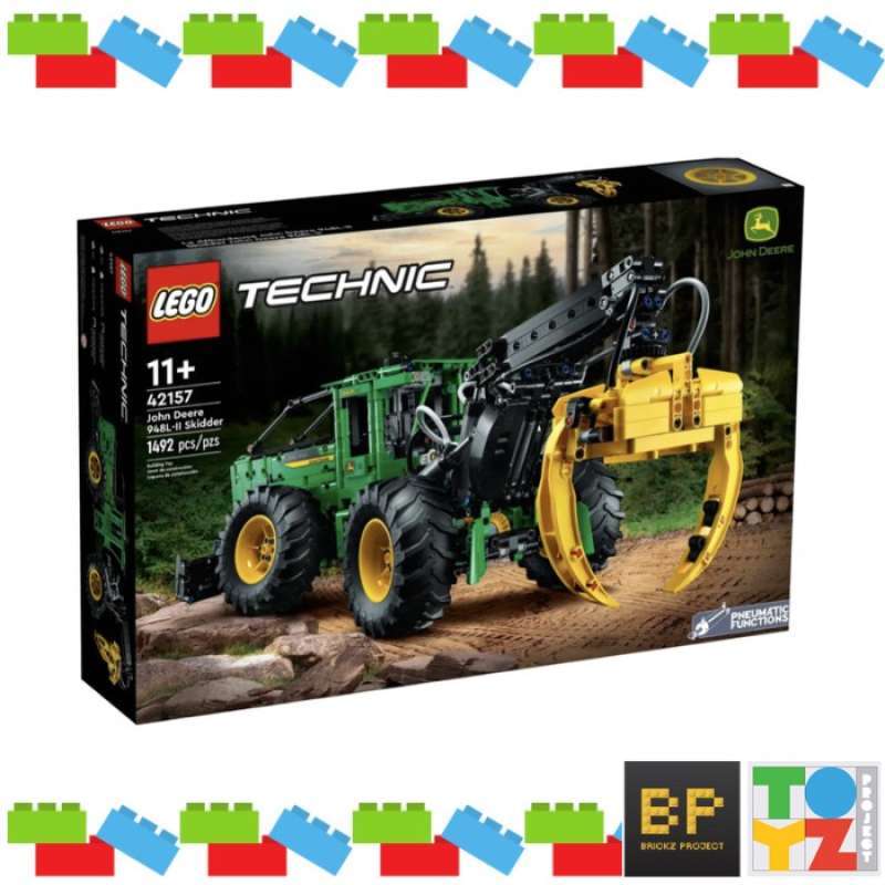 Jual Lego 42157 Technic - John Deere 948L-II Skidder - Original di ...