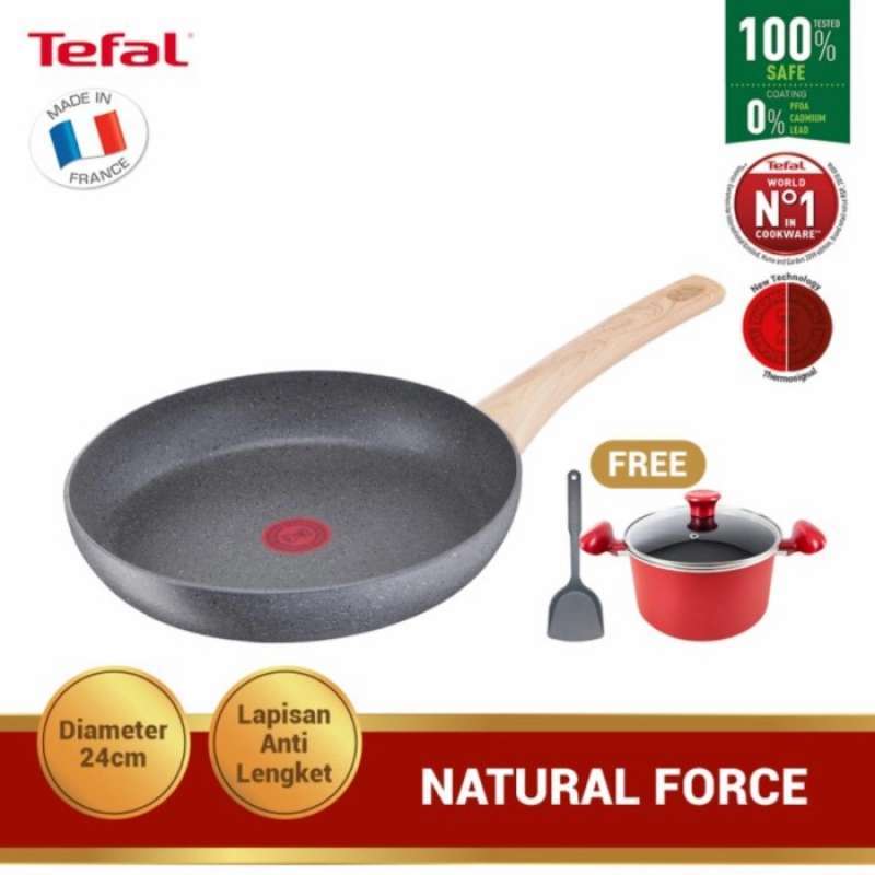 Promo Tefal Natural Force Frypan 24cm Diskon 33% di Seller Dapuran Ndeso - Tugu Selatan, Kota ...