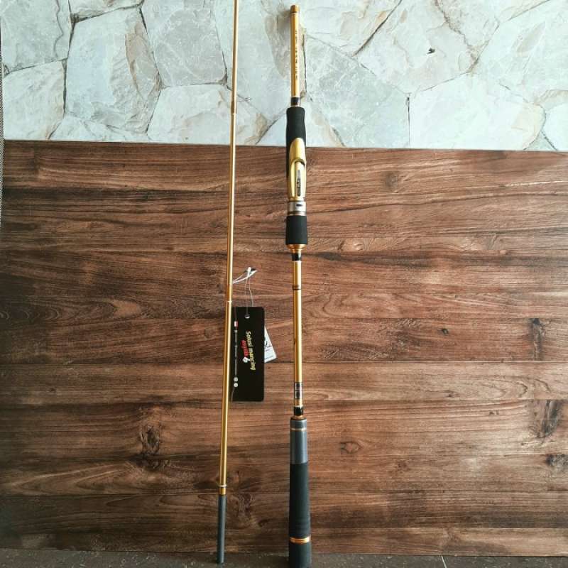 Promo joran relix jabrik 662sp pe 1.2 Light Jigging warna gold Diskon ...