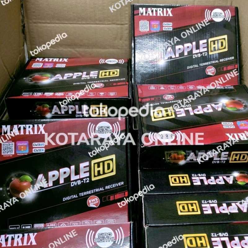 Jual Set Top Box Receiver Matrix Dvb T2 Merah Stb Youtube - 1080p Di ...