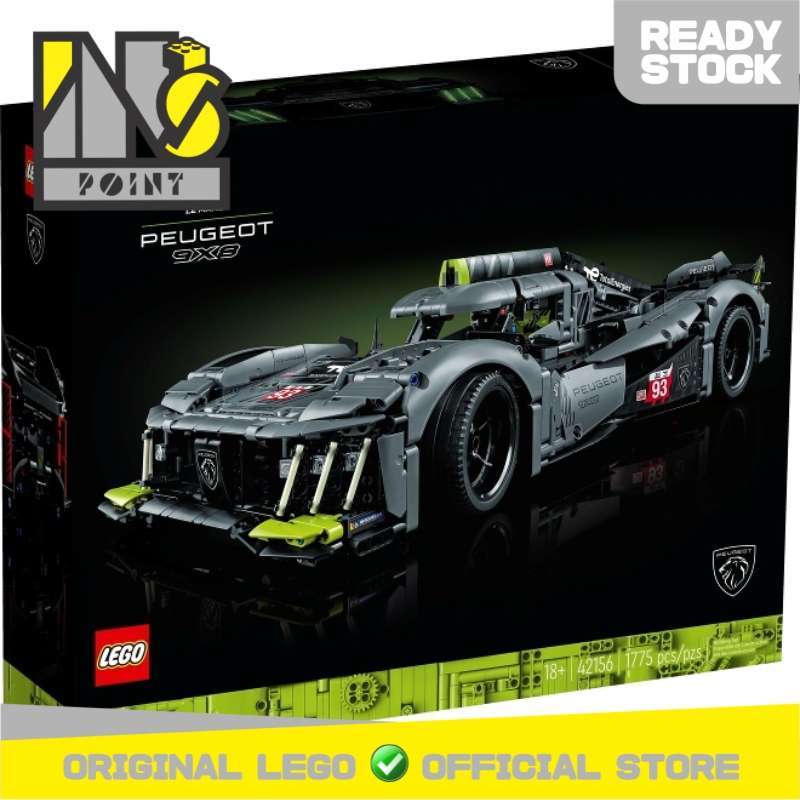 Jual Lego 42156 - Technic - Peugeot 9x8 24h Le Mans Hybrid Hypercar Di ...