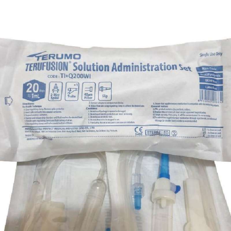 Jual TERUMO - Terufusion Solution Administrasion | Infusion Set | Infus ...
